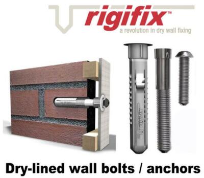 RIGIFIX Dry-lined Wall fixings for LCD LED PLASMA 6x M6 | eBay UK