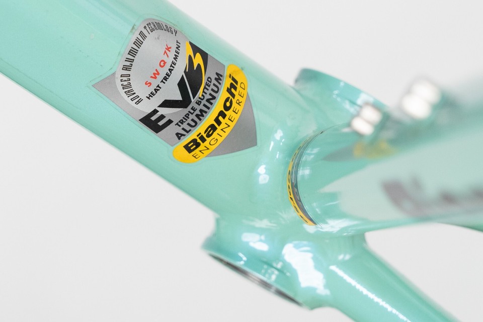 NOS BIANCHI EV3 PROTOTYPE ALLOY FRAME VINTAGE ROAD RACING BIKE BICYCLE ...