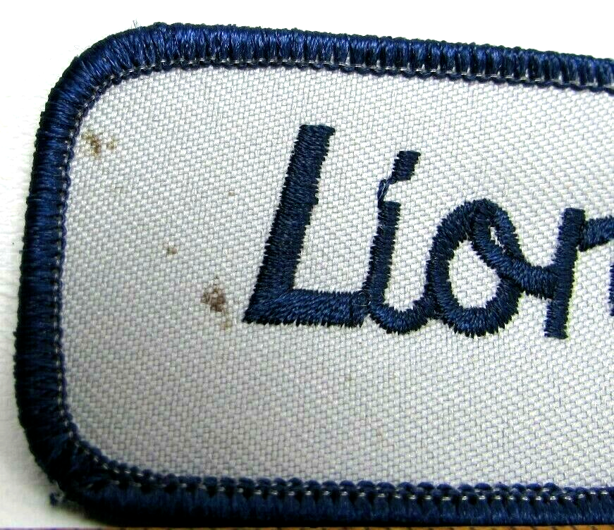 Lionel Name Jacket Patch Personalized Employee Work Shop Uniform ...