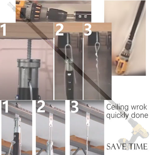 Fastener Lag-Pro Pole,Ceiling Fastening Tool Ceiling Wires/lag screws ...