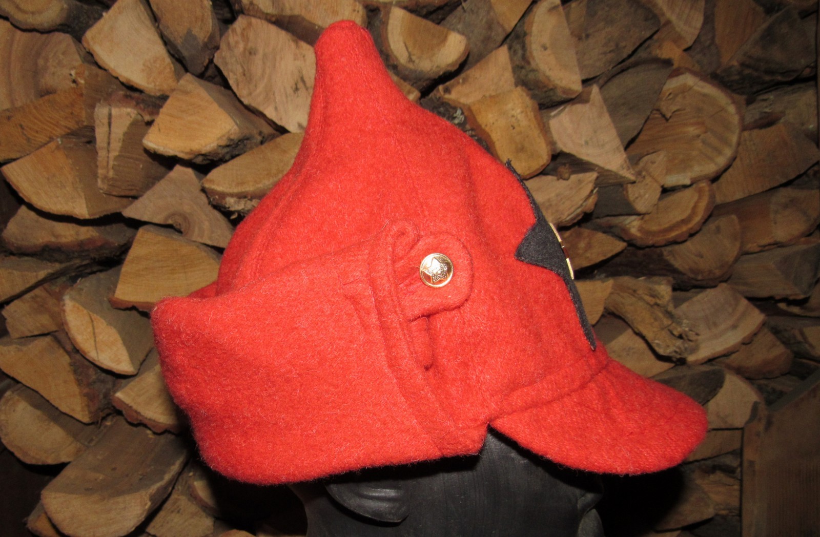 Authentic WW1-WW2 Relic Soviet Red Army Budenovka Military Cap Replica ...