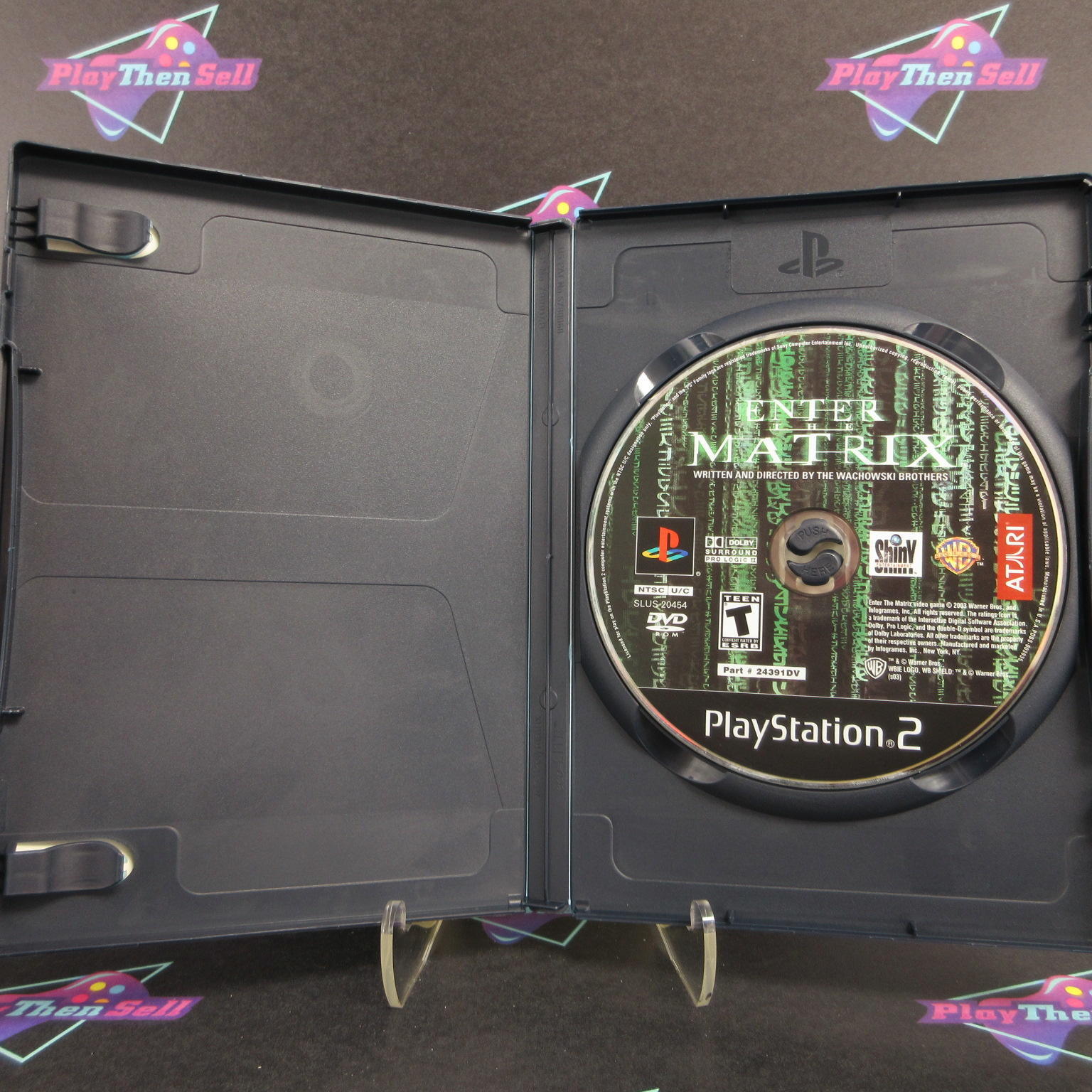 Enter The Matrix PS2 PlayStation 2 - Game & Case 742725243910 | eBay