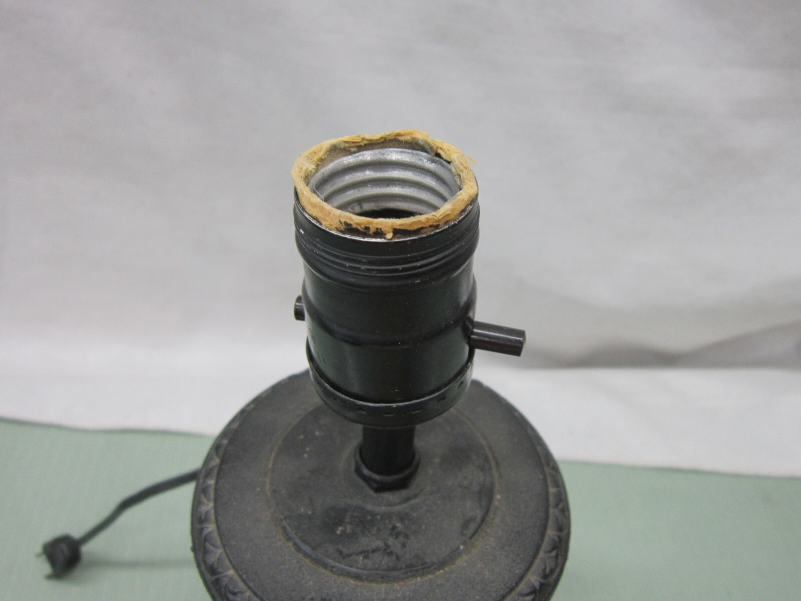 Cast Iron Pot Belly Wood Stove Lamp Light Lampshade Home Decor Unique ...