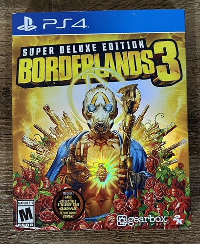 Borderlands 3 Super Deluxe Edition (Sony PlayStation 4) Complete With ...