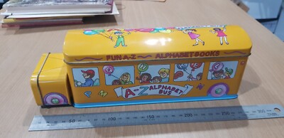 A-Z ALPHABET BUS 22 BOOKS SET IN A TIN BOX BY FLYING FROG PUBLISHING ...