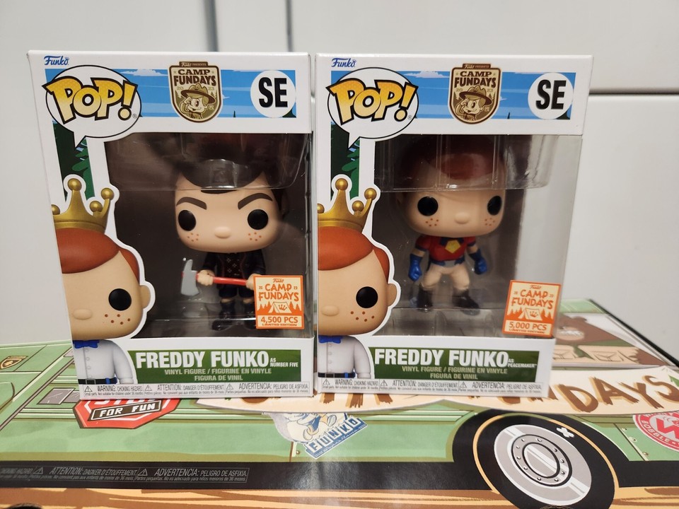 Funko Camp Fundays Bundle 2 Pops 1 Soda | eBay