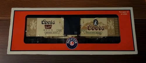LIONEL VINTAGE COORS REEFER O GAUGE railroad original banquet beer ...