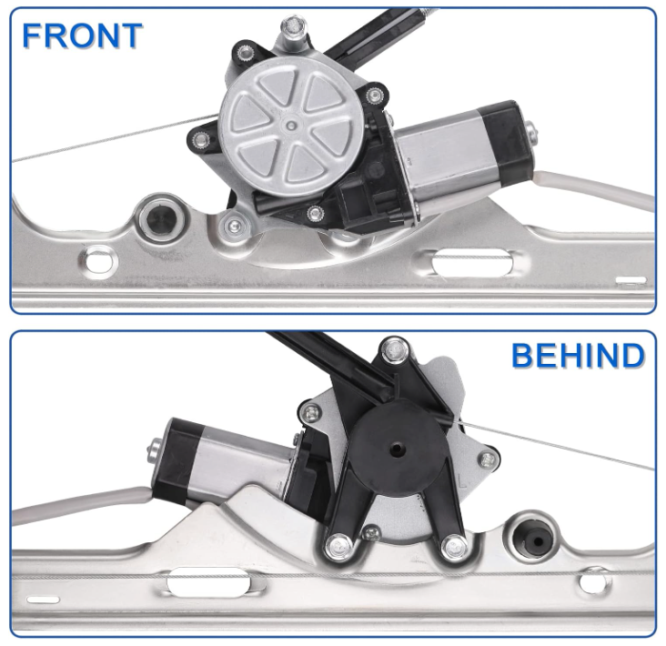 Front Right Window Regulator w/ Motor for Chevy/GMC Trucks & SUVs (2000 ...
