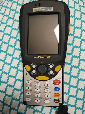 Psion Teklogix 7525S-G1 Workabout Pro Barcode Scanner ** not Tested | eBay