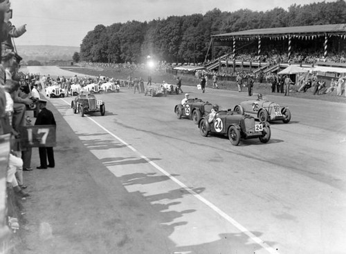 John Donald Barnes, Team Autosports, Singer 9 Le Mans Replica 1937 Old ...