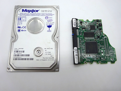 MAXTOR DIAMONDMAX 20+9 120GB 6Y120P0042811 HDD IDE HARD DRIVES BOARD # ...