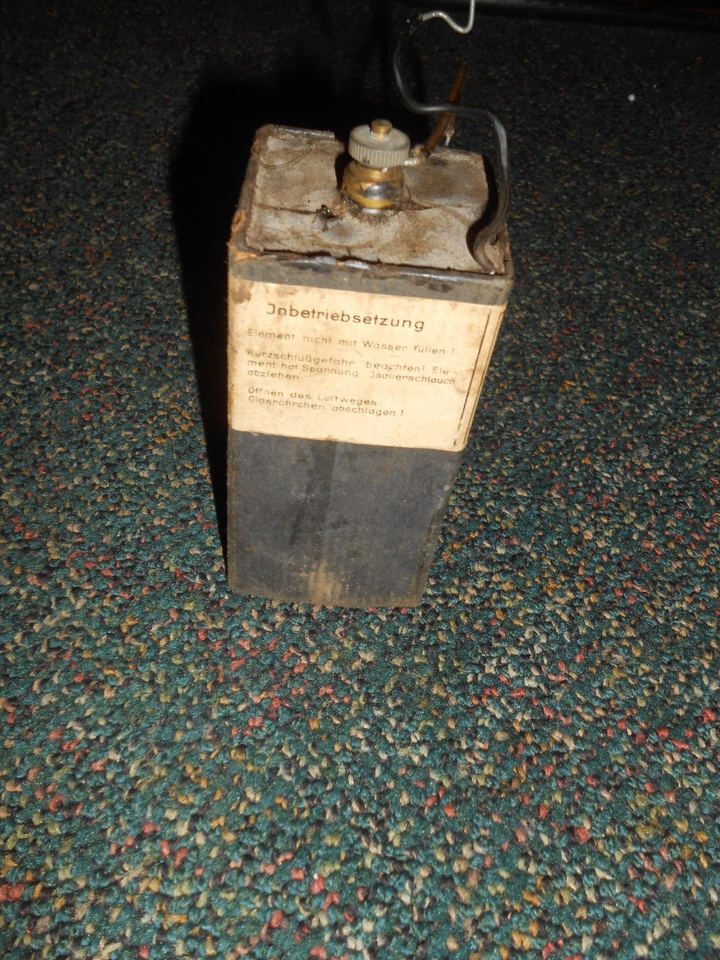 WW2 German F33 Field Telephone Battery, MFG Koch & Kruger 1943 | eBay