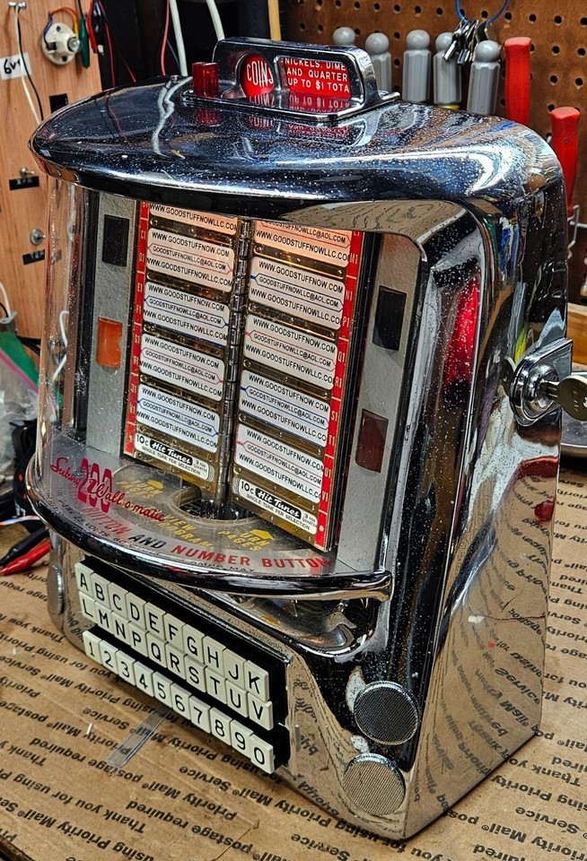 SEEBURG 3WA-200 WALLBOX JUKEBOX With speakers - STOCK #6300 | eBay