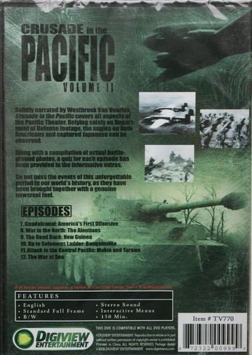 Crusade in The Pacific Volume 2 Episodes 7 - 12 Digiview Entertainment ...