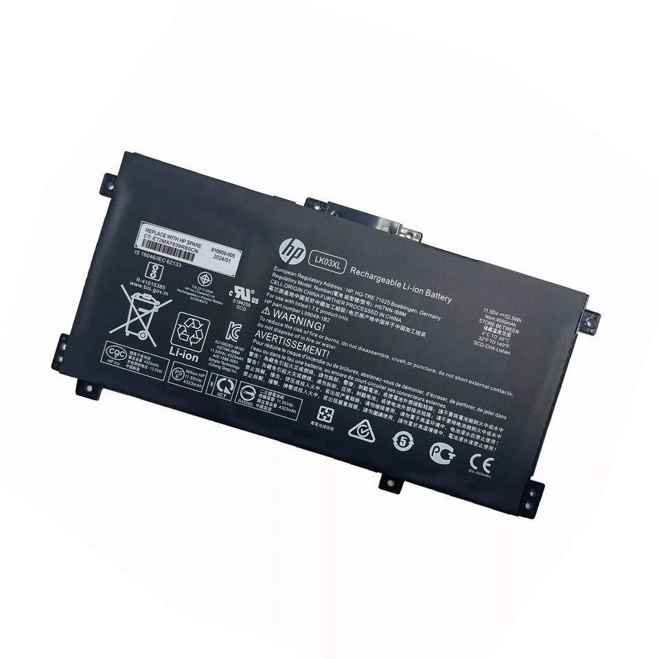 Genuine LK03XL Battery For HP ENVY X360 15-BP 15M-BQ 17M-CE 17-BW ...