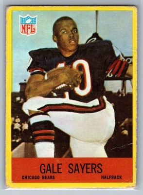 1967 Philadelphia - Gale Sayers #35 2nd Yr. - HOF VG *TEXCARDS* | eBay