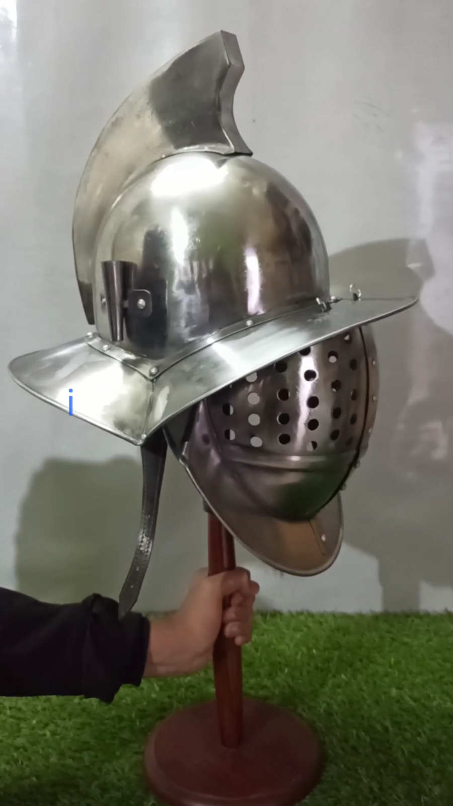 Larp Farbri Murmillo Gladiator Helmet Medieval Knight Crusader Fabri ...