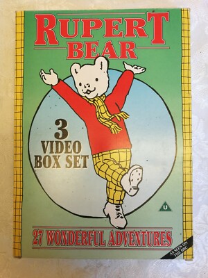 Rupert Bear VHS 3 video box set | eBay UK