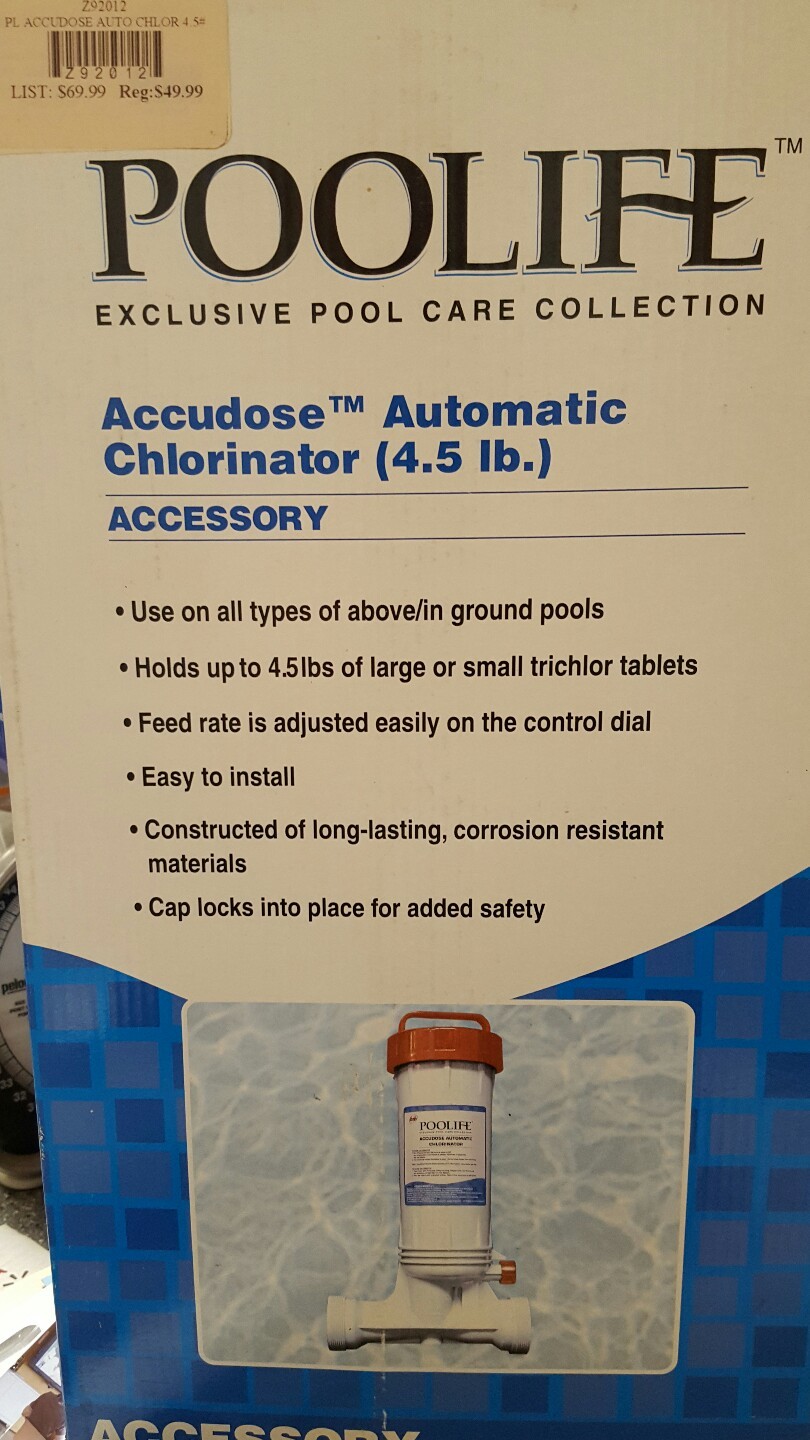Poolife Accudose Automatic Chlorinator | eBay
