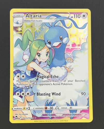 Pokémon TCG Altaria TG11/TG30 Silver Tempest Trainer Gallery Set | eBay