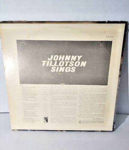 JOHNNY TILLOTSON SINGS MGM VINYL RECORD E4328 | eBay