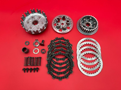 1997 86-23 RM80 RM85 CLUTCH BASKET HOUSING HUB PRIMARY GEAR PLATE 21200 ...