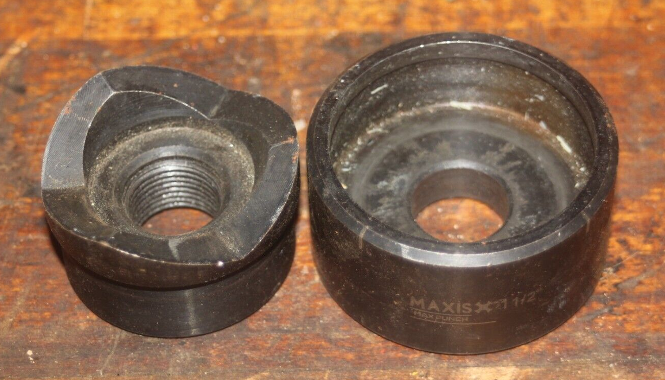 Maxis Max Punch 1-1/2" Knockout Punch & Die | eBay