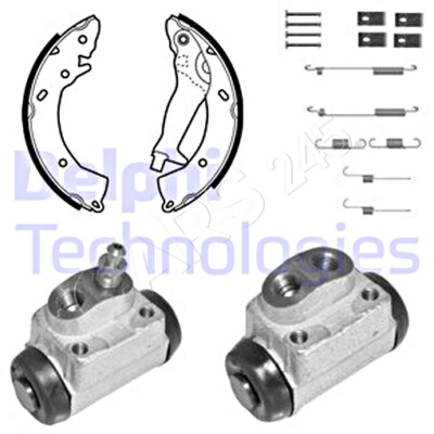 DELPHI Brake Shoe Set 31 mm For HYUNDAI Getz 02-10 | eBay