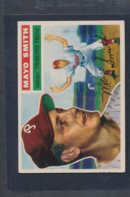 1956 Topps GB #060 Mayo Smith Phillies VG/EX *4047 | eBay