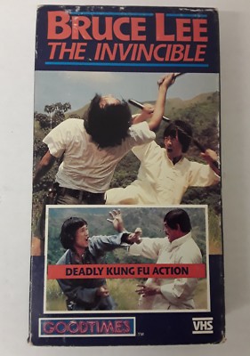Bruce Lee THE INVINCIBLE VHS tape | eBay