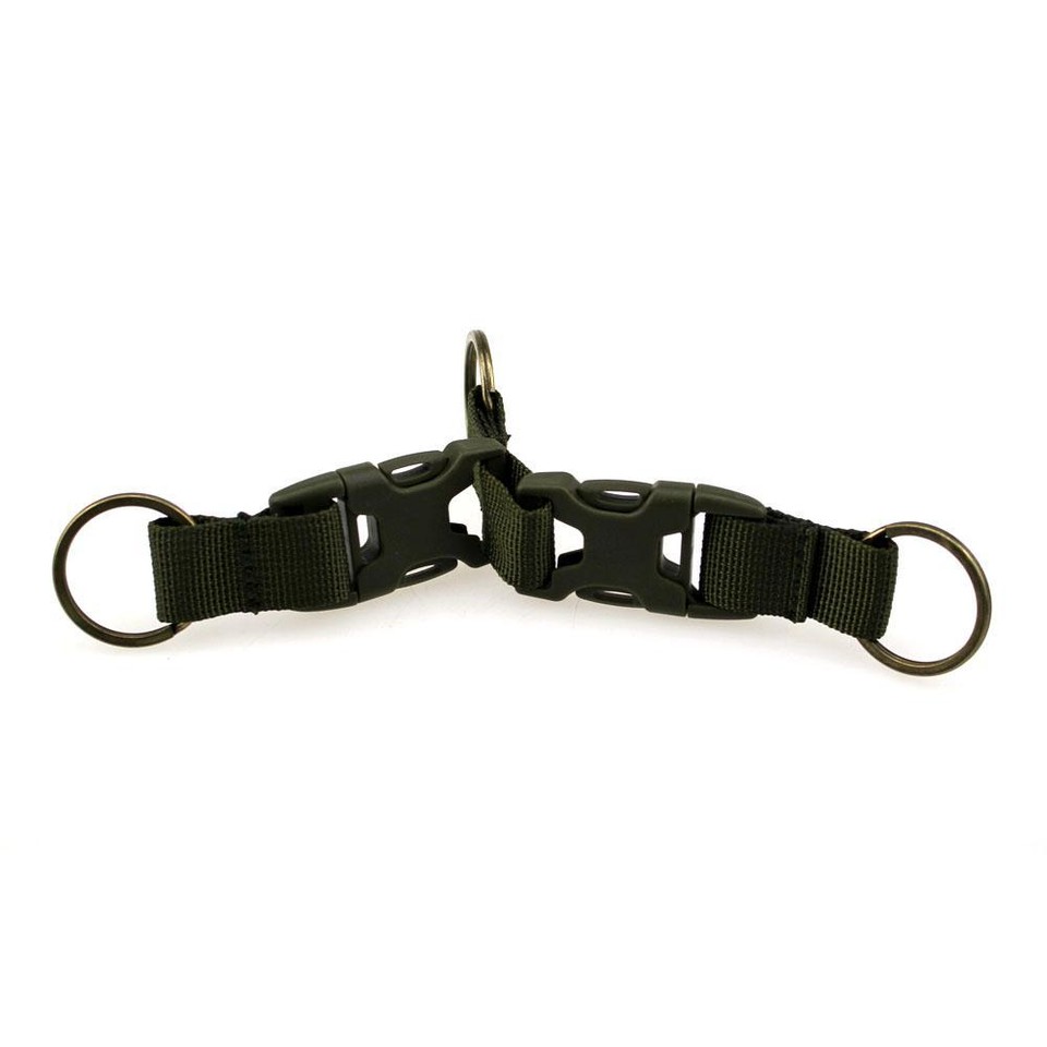 NEW Quick Release Buckle Tactical Backpack Belt Buckle Double Key Chain ...