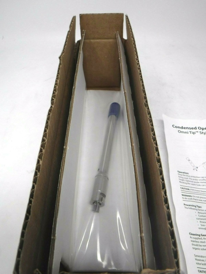 OMNI Tissue Homogenizer Saw Tooth Probe. 12 x 110mm SS. (B12-110ST ...