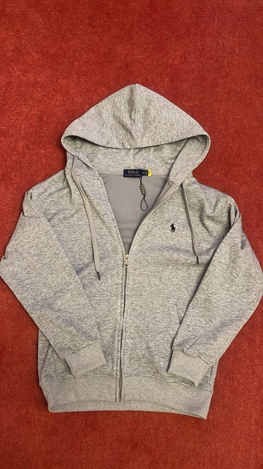 Grey Polo Ralph Lauren Zip-Up | eBay UK