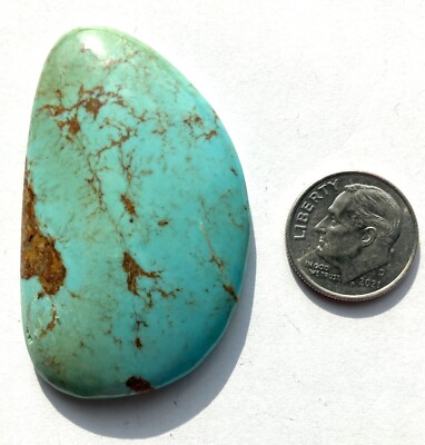 Natural Arizona Kingman High Grade Turquoise Cabochon 71 Carats KT312 ...