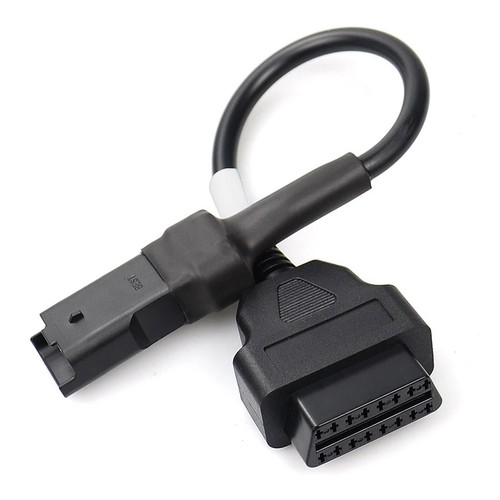 OBD to 4-Pin Motorcycle Diagnostic Code Reader Adapter Scanner Cable ...