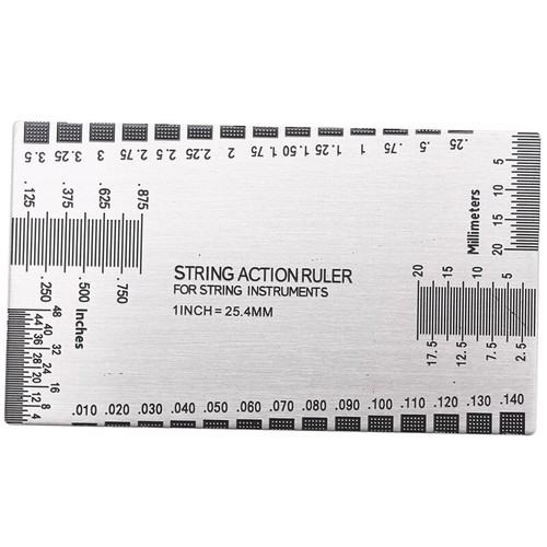 3X( String Action Ruler Tool For Guitar Bass Guitar Set 4134 ...