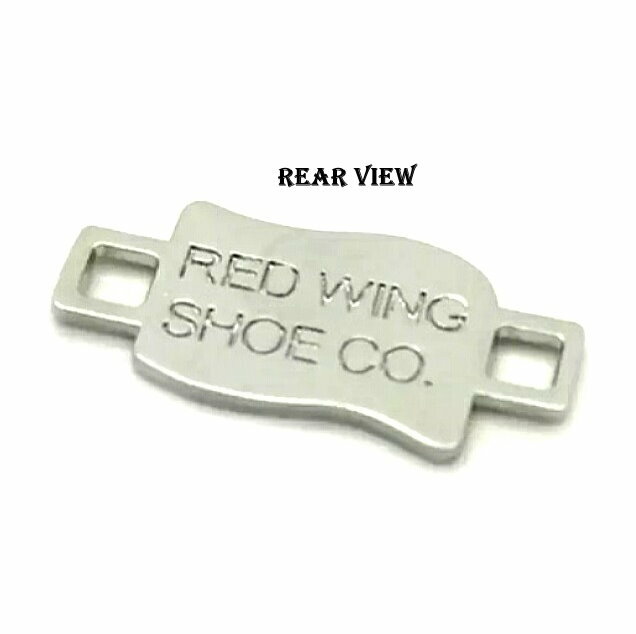 ONE PAIR OF RED WING SHOES AMERICAN FLAG BOOT LACE SHOE KEEPER CHARMS ...