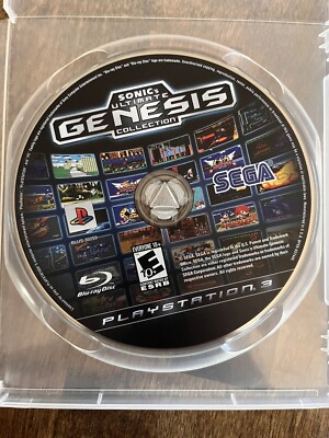 Sonic's Ultimate SEGA Genesis Collection PlayStation 3 PS3 Video Game ...