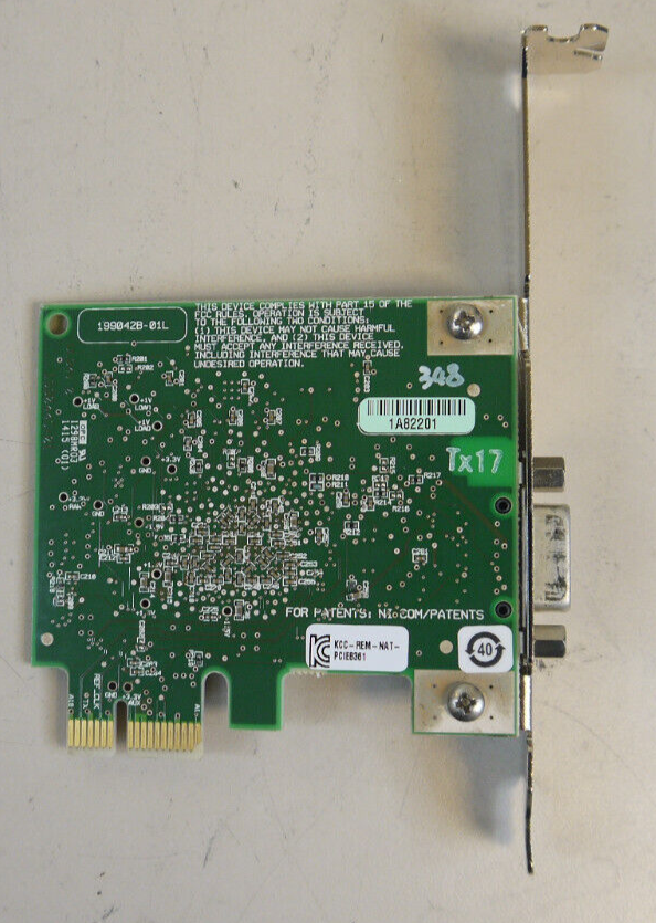 National Instruments PCIe-8361 MXI-Express Interface Card for PXI/PXIe ...