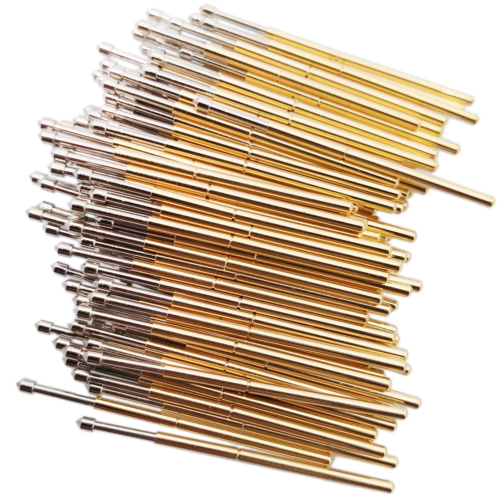 US Stock 50pcs P100-E2 Dia 1.36mm 180g Spring Test Probe Pogo Pin | eBay