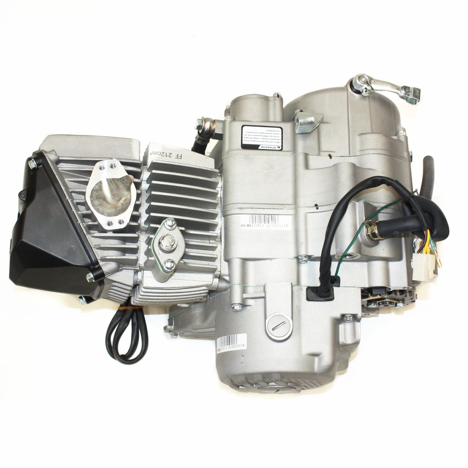 ZS190 190CC 5 Gears 4 Valve Electric Kick Start Manual Engine Motor PIT ...