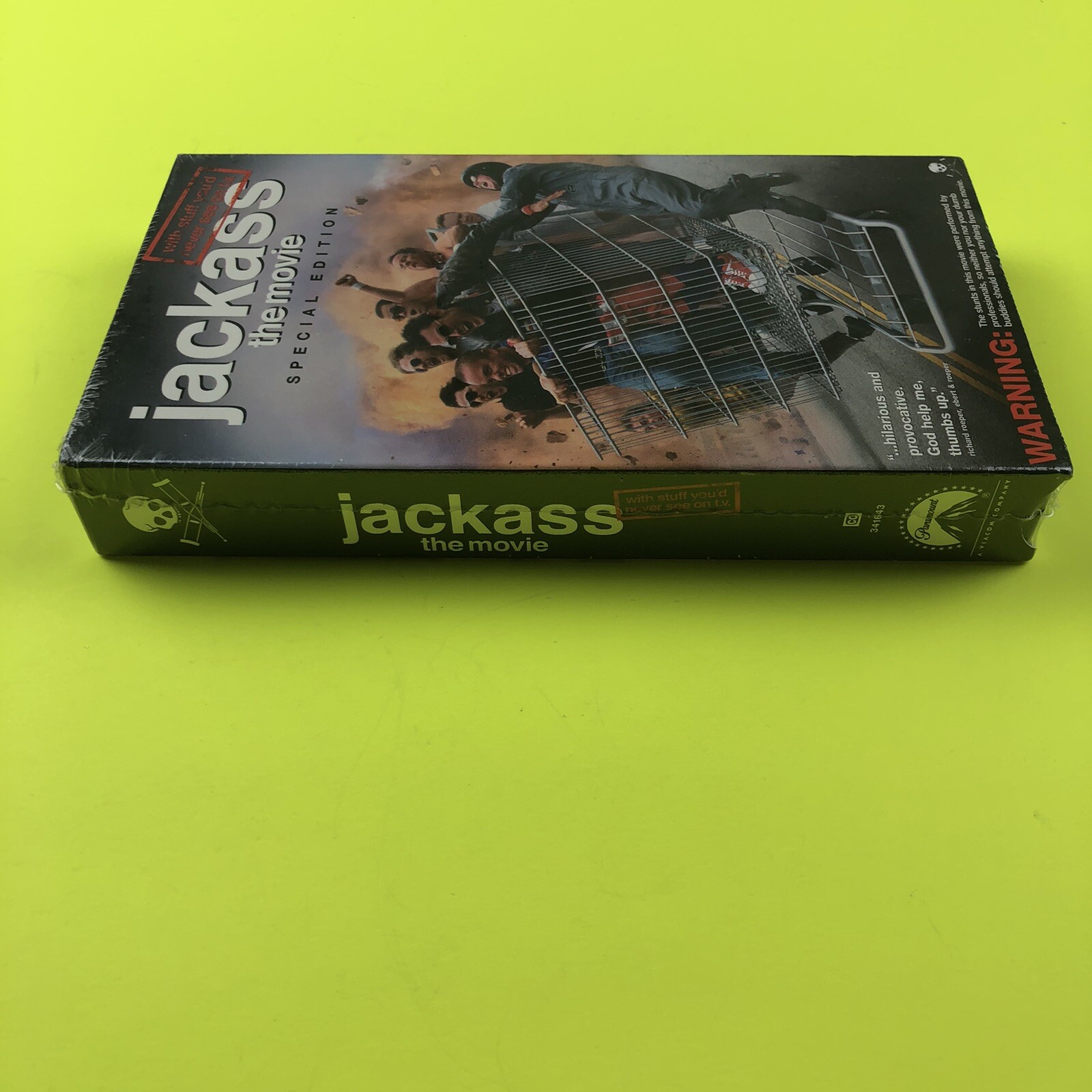 Jackass%3A+The+Movie+%28VHS%2C+2003%29 for sale online | eBay