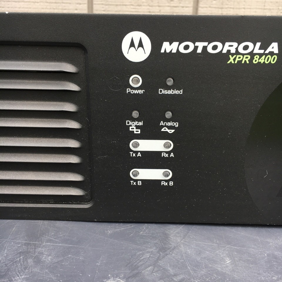 Motorola XPR8400 UHF 450-512 MHz 1-48 Watts REPEATER M27TRR9JA7BN | eBay