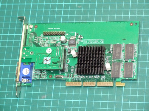 Sparkle SP6800 Nvidia GeForce 2 MX-200 32MB AGP Video Graphics Card | eBay