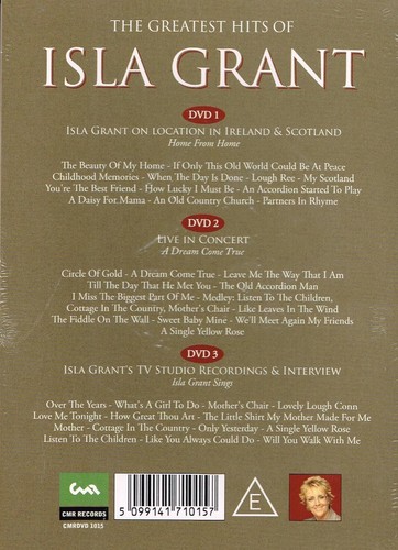 ISLA GRANT Brand New 3 DVD SET "THE GREATEST HITS OF ISLA GRANT" | eBay