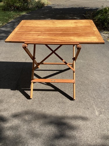 Vtg DIETZGEN Wood Artist Drafting Table Adjustable Foldable Portable ...