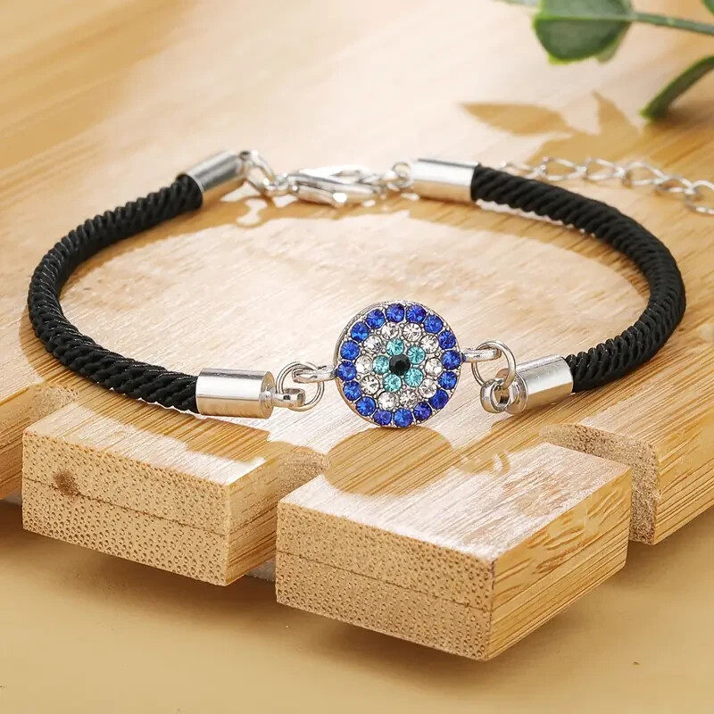 Handmade Make A Wish Adjustable Rhinestone Bracelet Stackable New Free ...