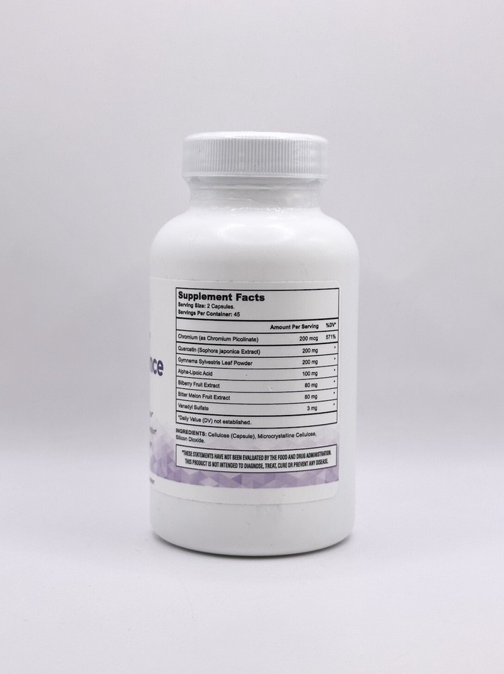 Bright Naturals Glucobalance Pro (90 Capsules) Supports Healthy Blood ...