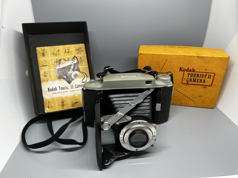 Kodak Tourist II Camera With Standard Flasholder | eBay