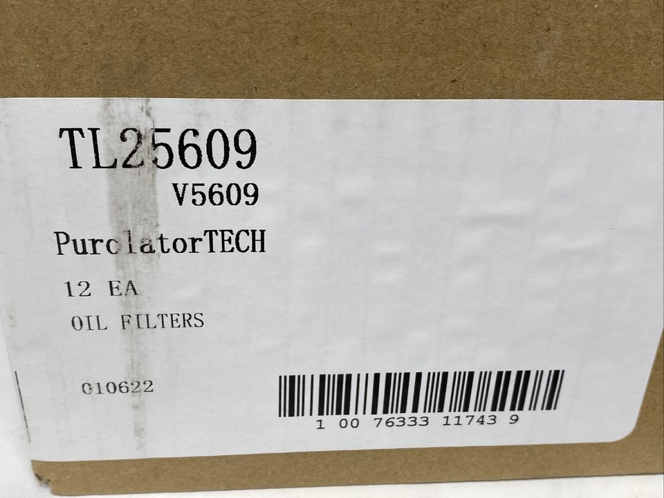 12QTY Purolator TECH TL25609 Engine Oil Filter for 04152-31060 04152 ...